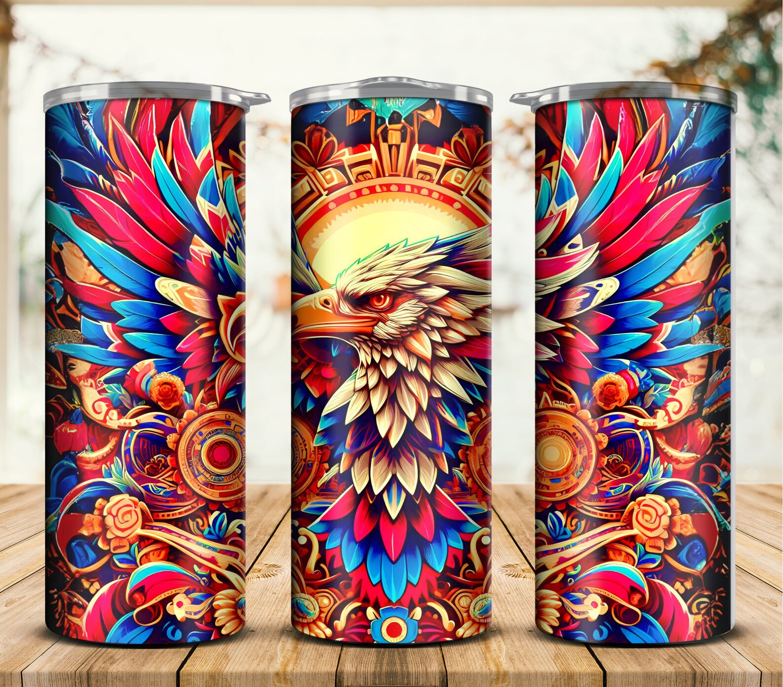 Aztec Png, Aztec Tumbler Wrap, Aztec Digital Download, Aztec Eagle Png ...