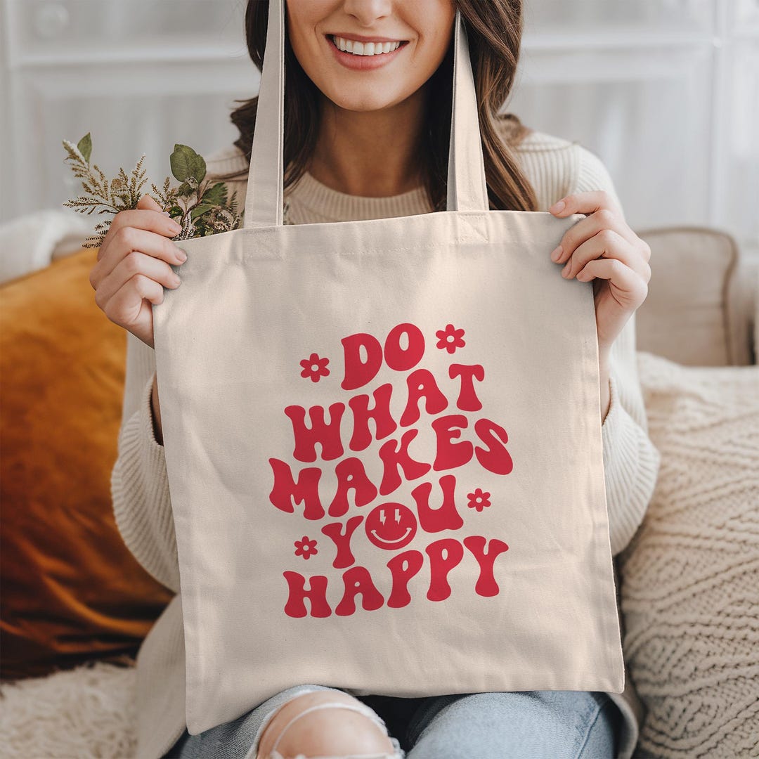 Positive Bag, Inspirational Bag, Boho Tote Bag, Hippie Tote, Self Care ...