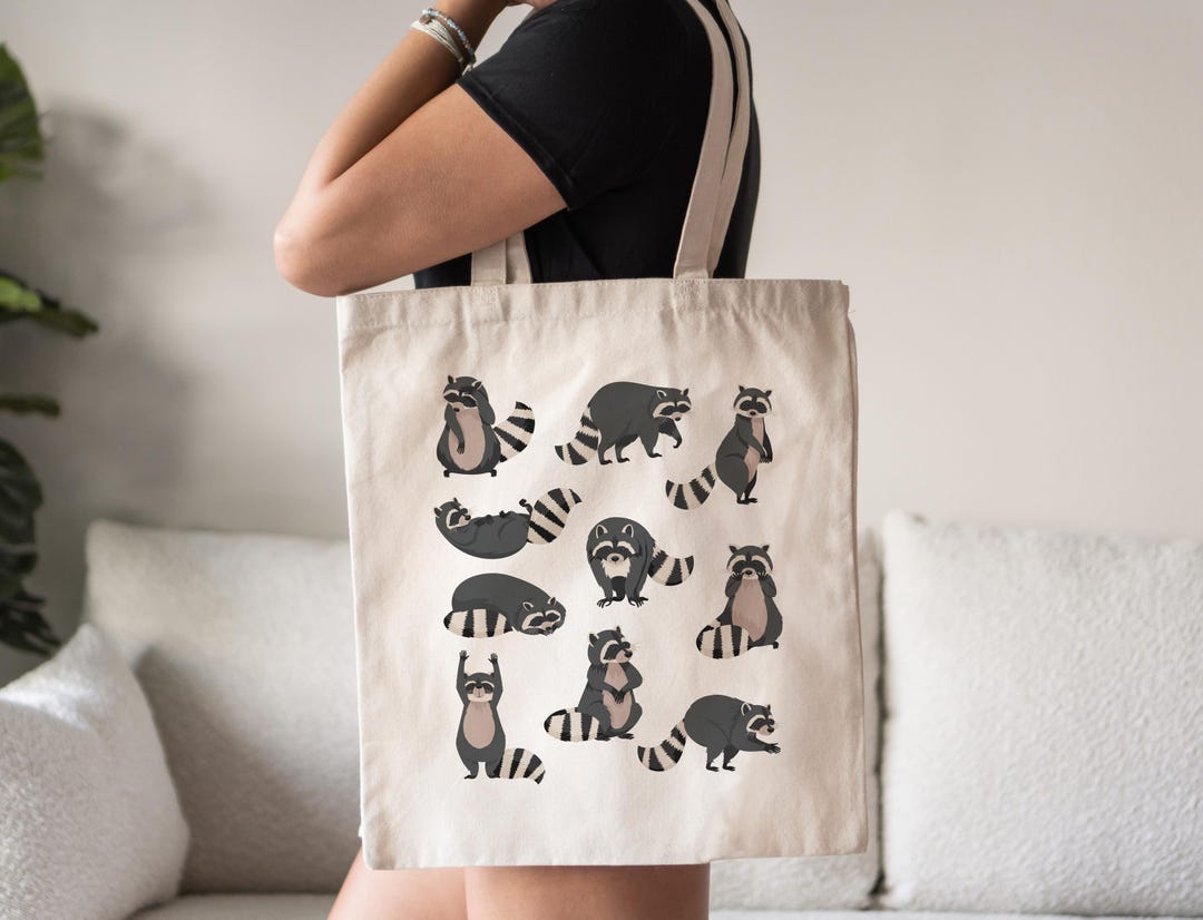 Raccoon Gifts, Raccoon Tote Bag, Raccoon Lover Gift, Meme Gifts ...