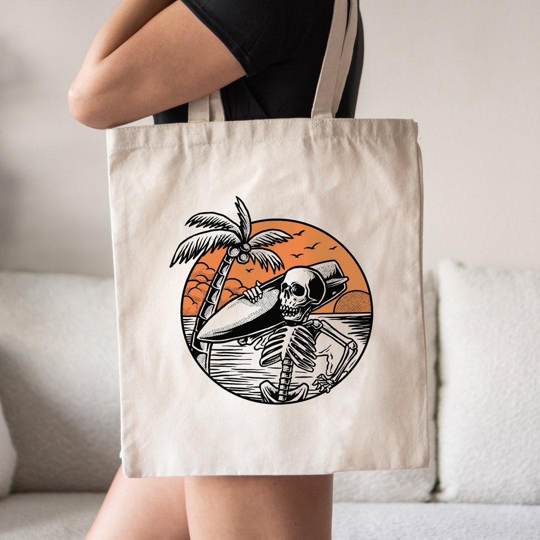 Surf Tote Bag, Summer Bag, Surfer Gift, Summer Tote Bag, Beach Bag ...