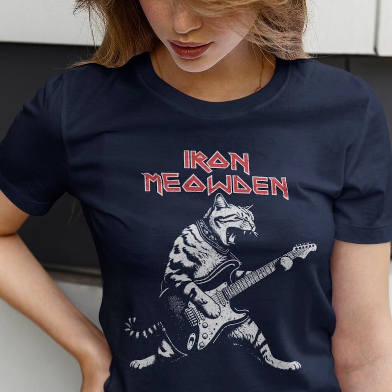 Silly Cat Rock On - Etsy