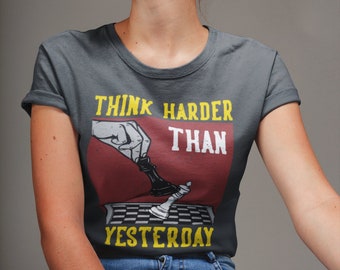 Think Chess Shirt - Etsy