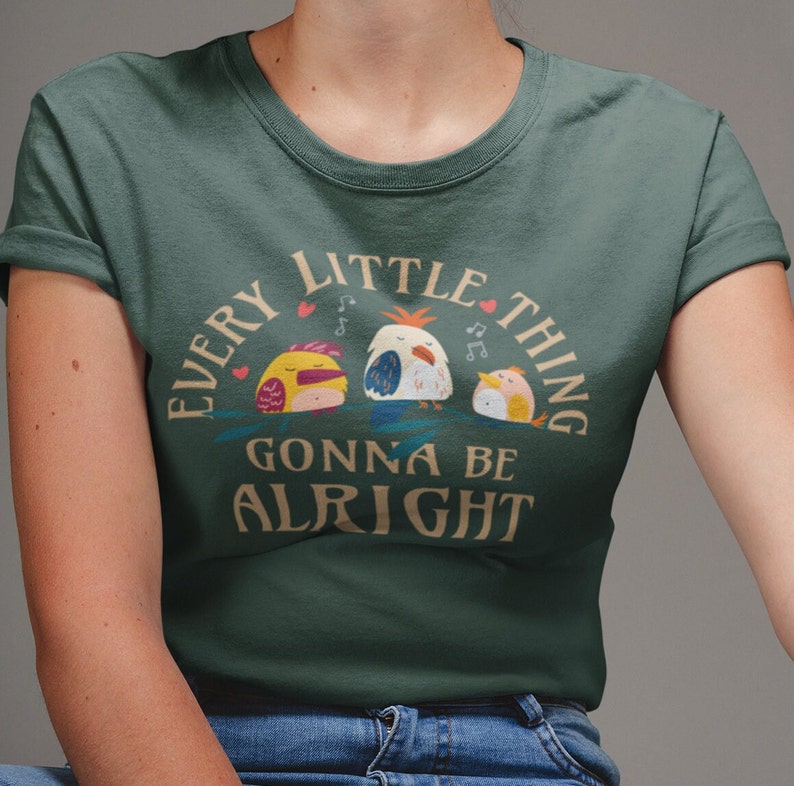 Cute Birds Singing T-shirt - Etsy Australia