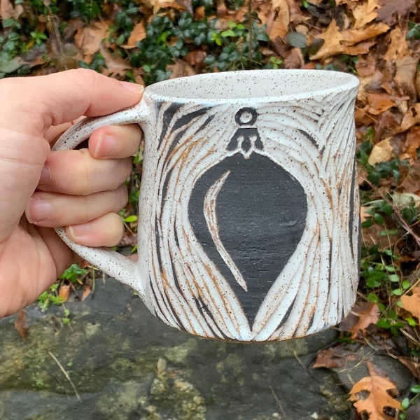 Sgraffito Mug - Etsy
