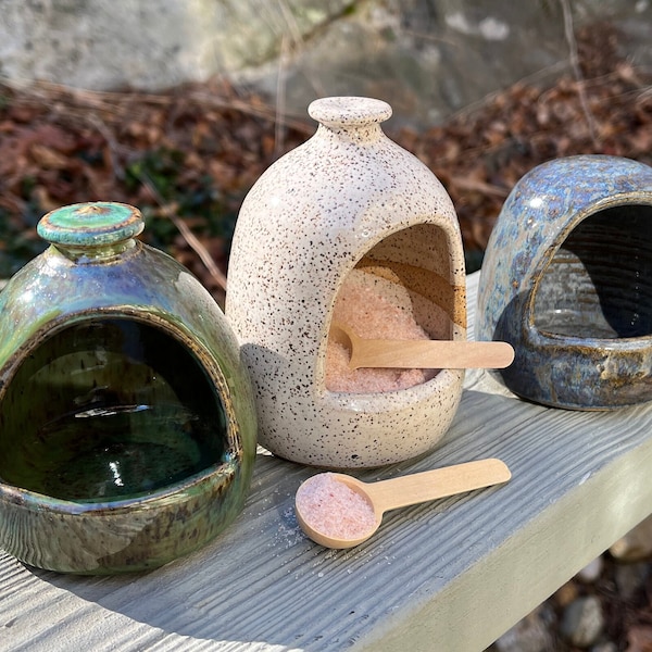 Ceramic Salt Pig - Etsy