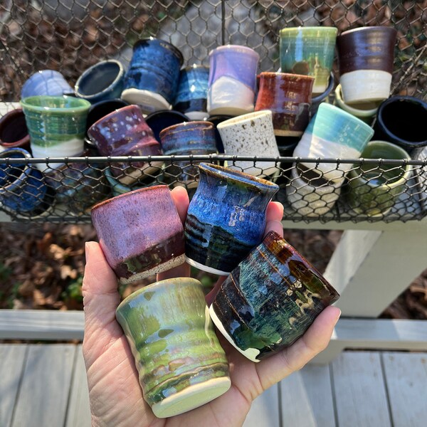 Ceramic Shot Glass - Etsy