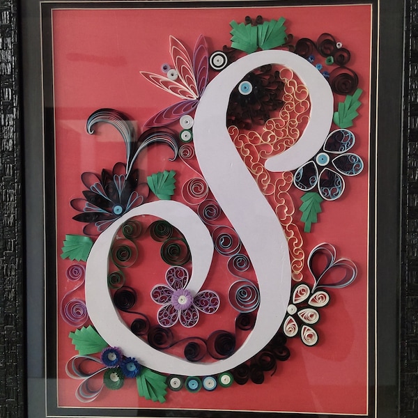 Quilling Initials - Etsy