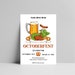 Editable and Printable Oktoberfest Invitation Template, Oktoberfest ...