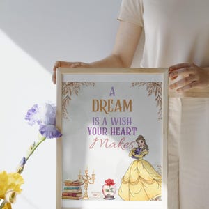 Printable Princess Sign Template, Little Princess Party Decoration ...