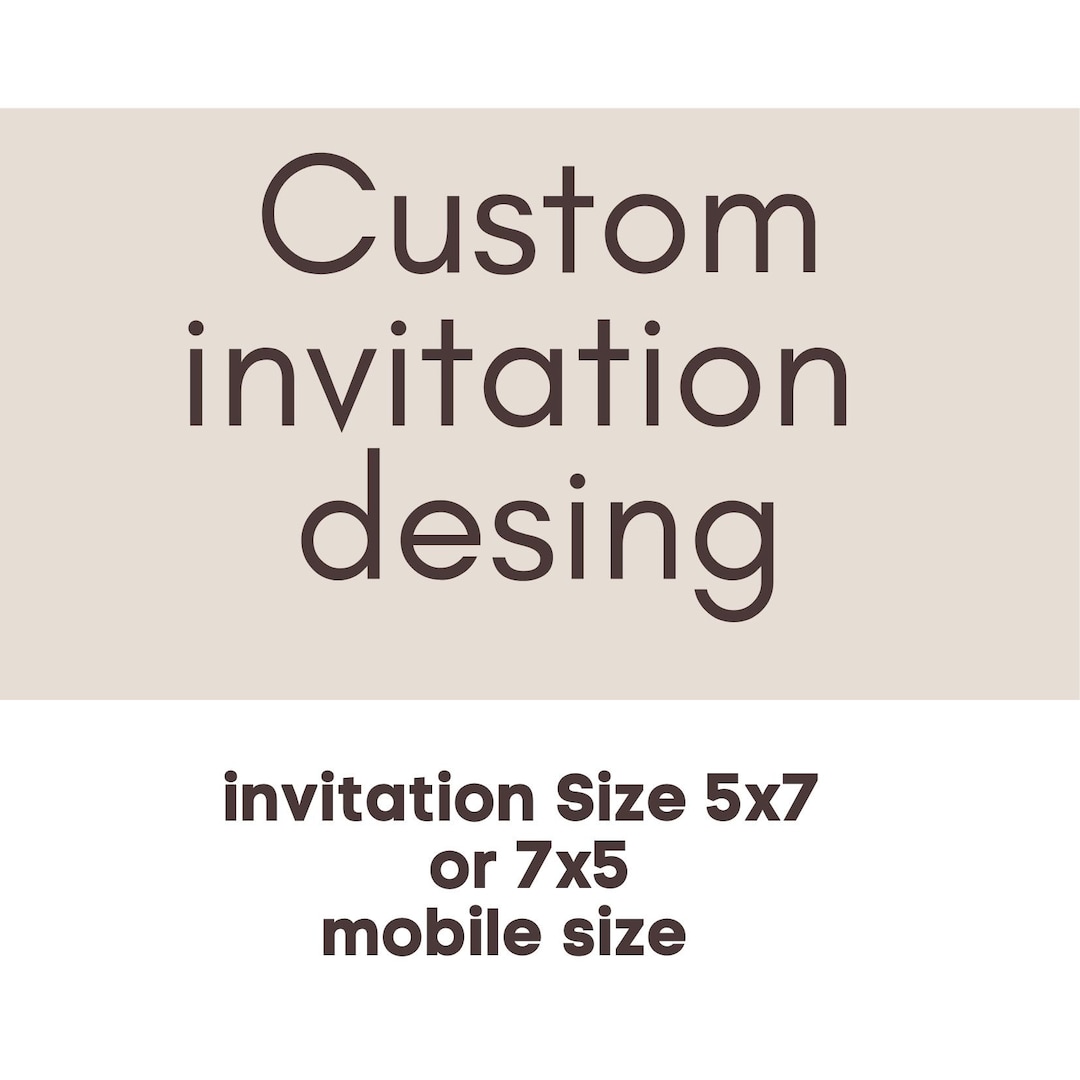 Customize Digital Invitation Design, Custom Invitation for Your Event ...