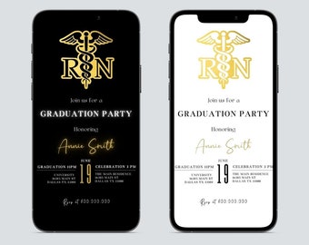 Bsn Graduation Template - Etsy