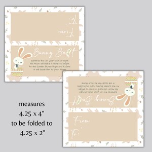 Editable Easter Bunny Bait Treat Bag Toppers, Easter Favor Bag, Easter ...