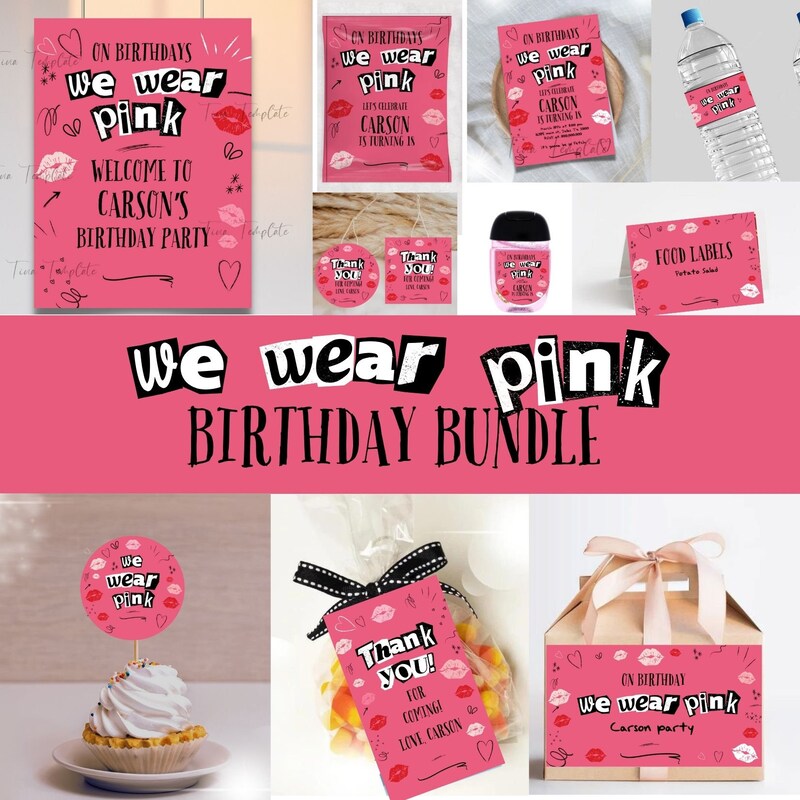 Pink Party - Etsy