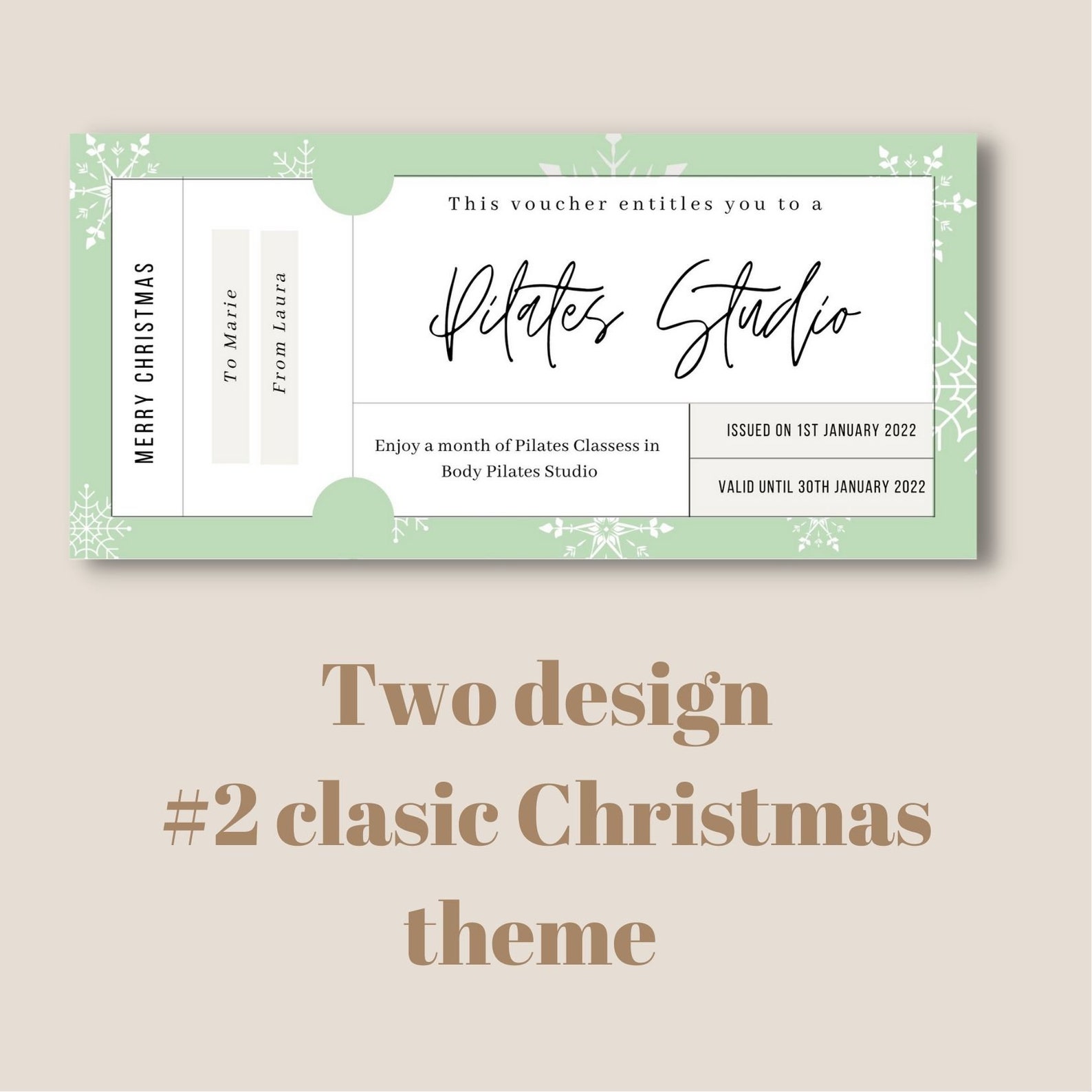 Editable Christmas Coupon Template Printable Coupon Gift - Etsy