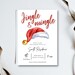 Editable and Printable Santa Hat Christmas Party Invitation Template ...