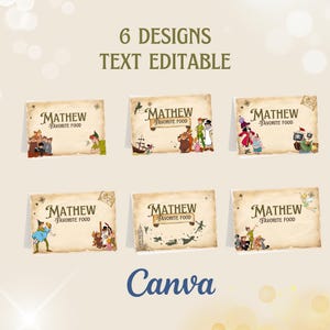 Printable Peter Pan Food Label Party Template, Peter Pan Neverland ...