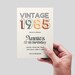 Editable Vintage 1985 Invitation Template 37th Birthday - Etsy