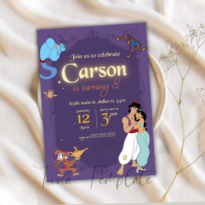 Aladdin Party - Etsy