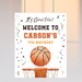 Editable and Printable Basketball Birthday Party Sign Template ...