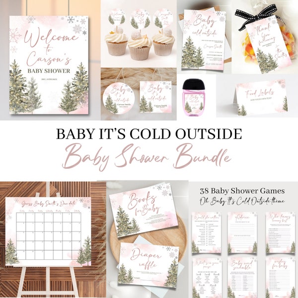 Baby Its Cold Outside Baby Shower - Etsy