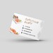 Editable and Printable Sushi Chef Business Card Template, Sushi ...