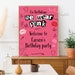 Editable Mean Girls Inspired Welcome Sign Birthday Template, Burn Book ...