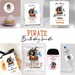 Editable and Printable Pirate Birthday Bundle Template, Pirate Party ...