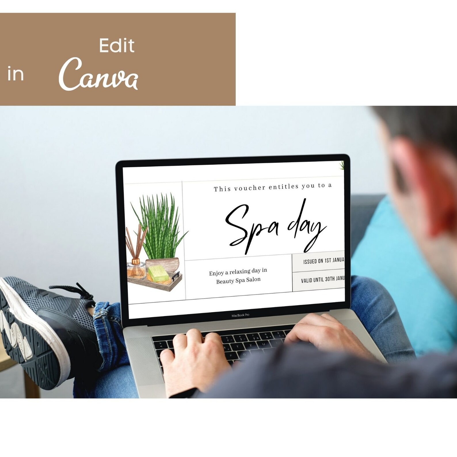 Editable Spa Day Coupon Template Printable Coupon Gift Idea | Etsy