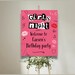 Editable Mean Girls Inspired Welcome Sign Birthday Template, Burn Book ...