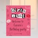 Editable Mean Girls Inspired Welcome Sign Birthday Template, Burn Book ...