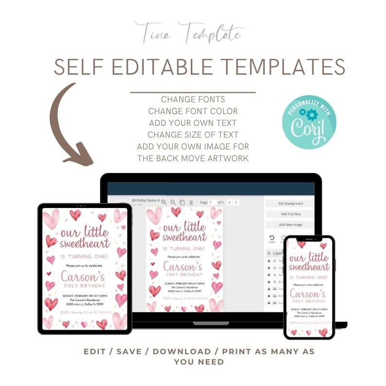 Editable Mean Girls Inspired Invitation, Girl's Night Invitation, Burn ...