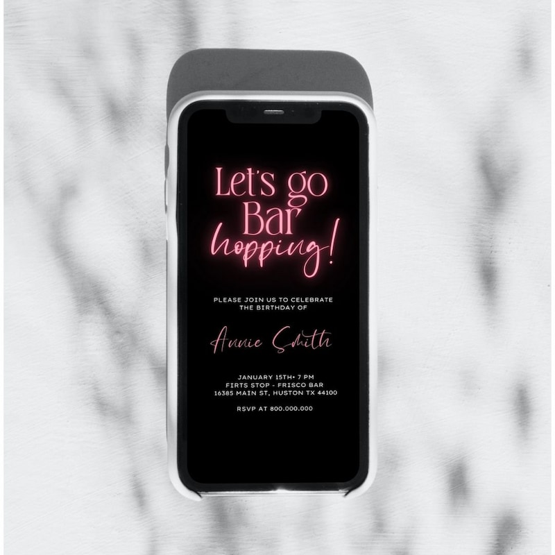 Bar Hopping - Etsy
