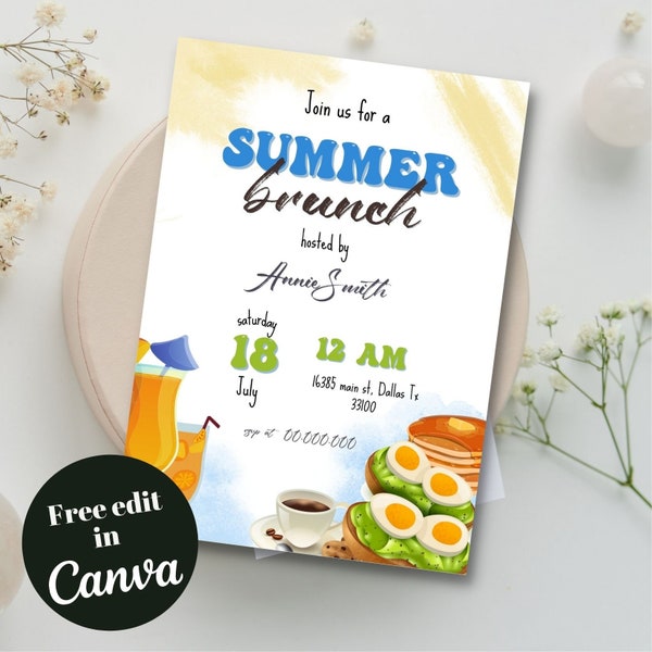 Family Brunch Invitation - Etsy