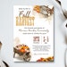 Editable and Printable Fall Harvest Party Invitation, Fall Fest, Fall ...