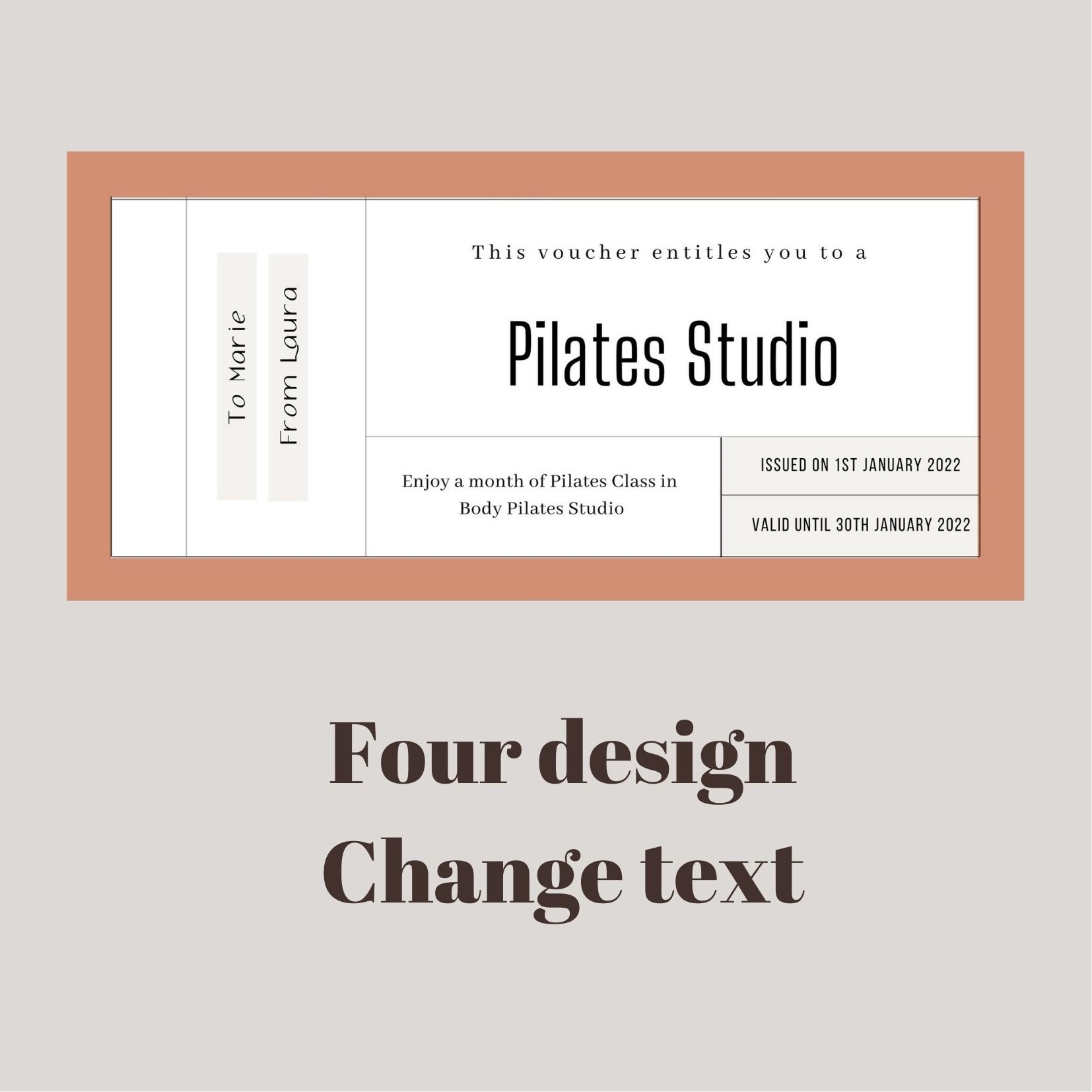 Editable and Printable Coupon Template Custom Coupon Gift | Etsy