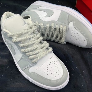 Thick Rope Cotton Strings Shoelace Solid Color Air Jordan AF1 - Etsy