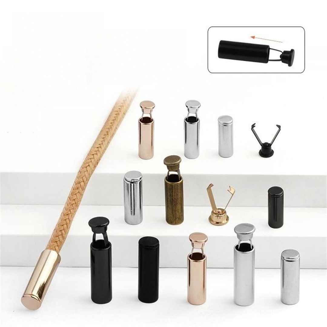 Metal 4.7/6/6.7mm Shoelace Aglets 15/20/24mm Metal Drawstring - Etsy