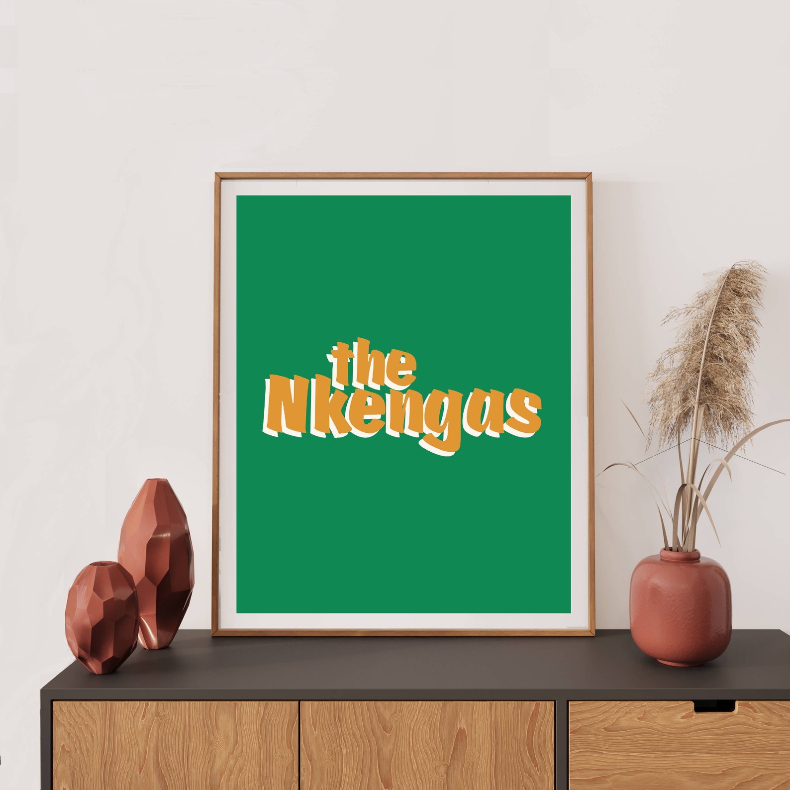 The Nkengas, Retro Igbo Music, Digital Print Downloadable Wall Art ...