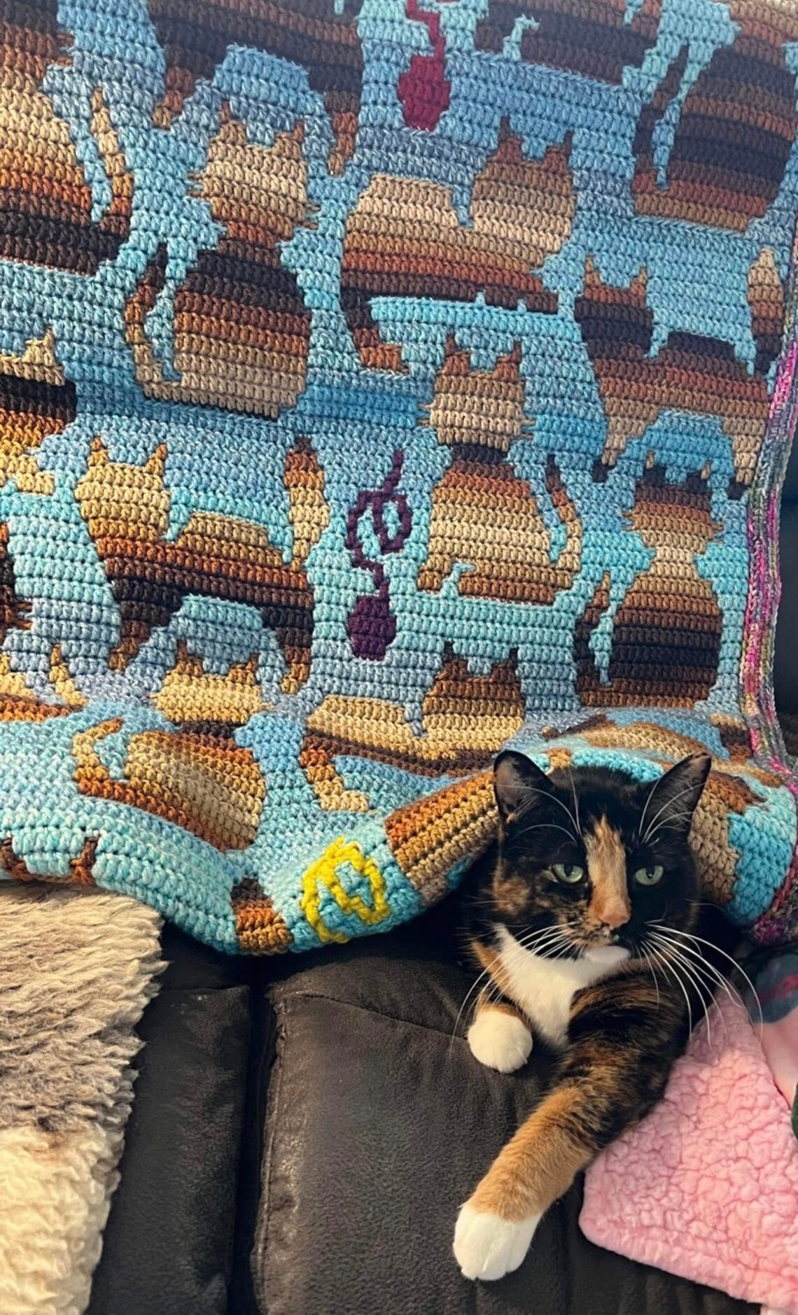 Cozy Cats - Overlay Mosaic - Pattern Only! - Etsy