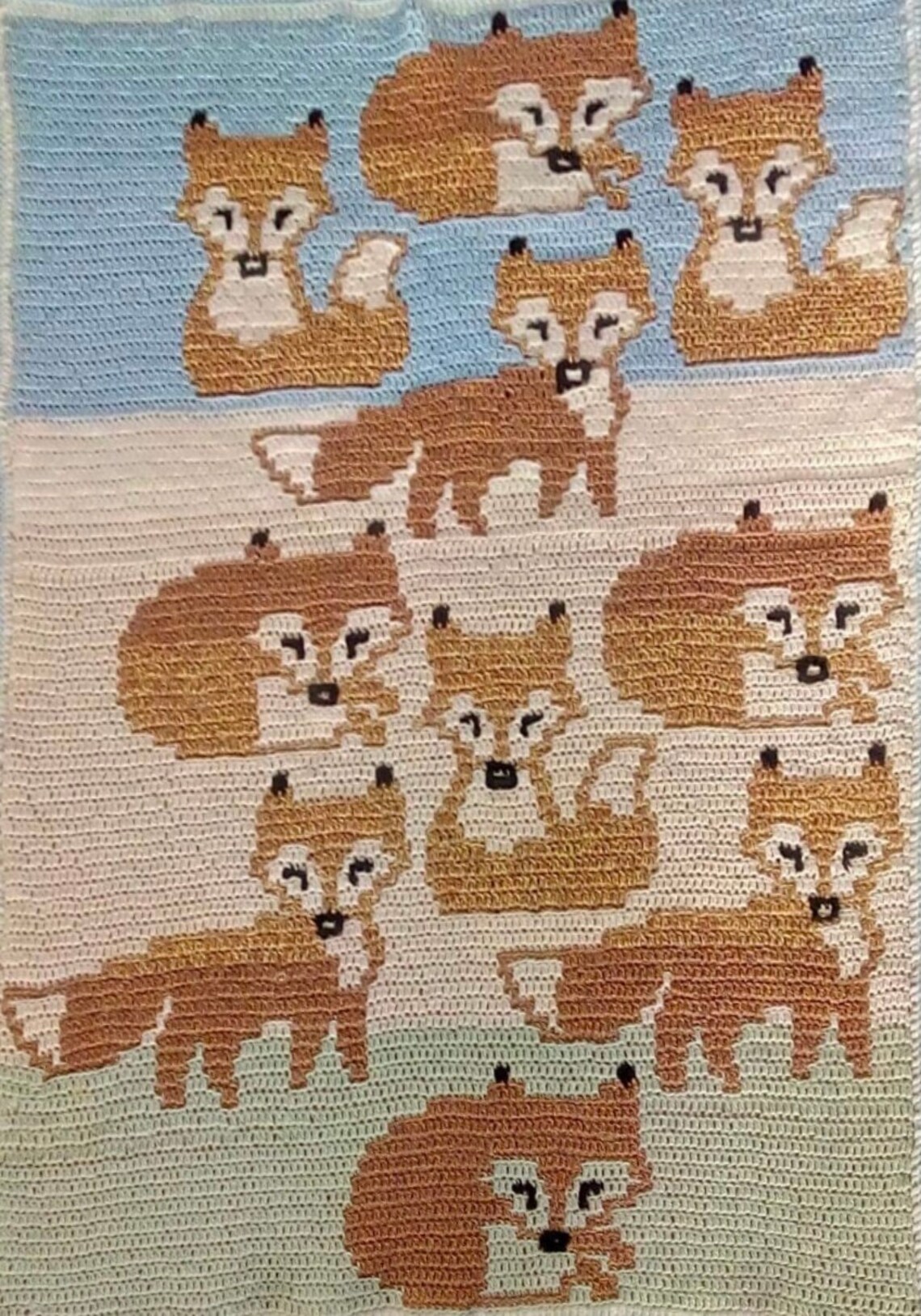 Outfoxed Overlay Mosaic Crochet Pattern - Etsy