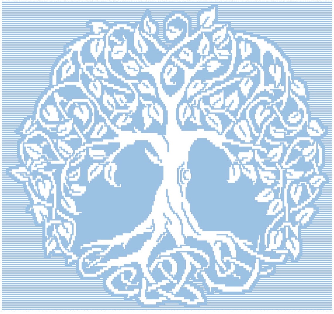 Tree of Life Overlay Mosaic Crochet Pattern - Etsy