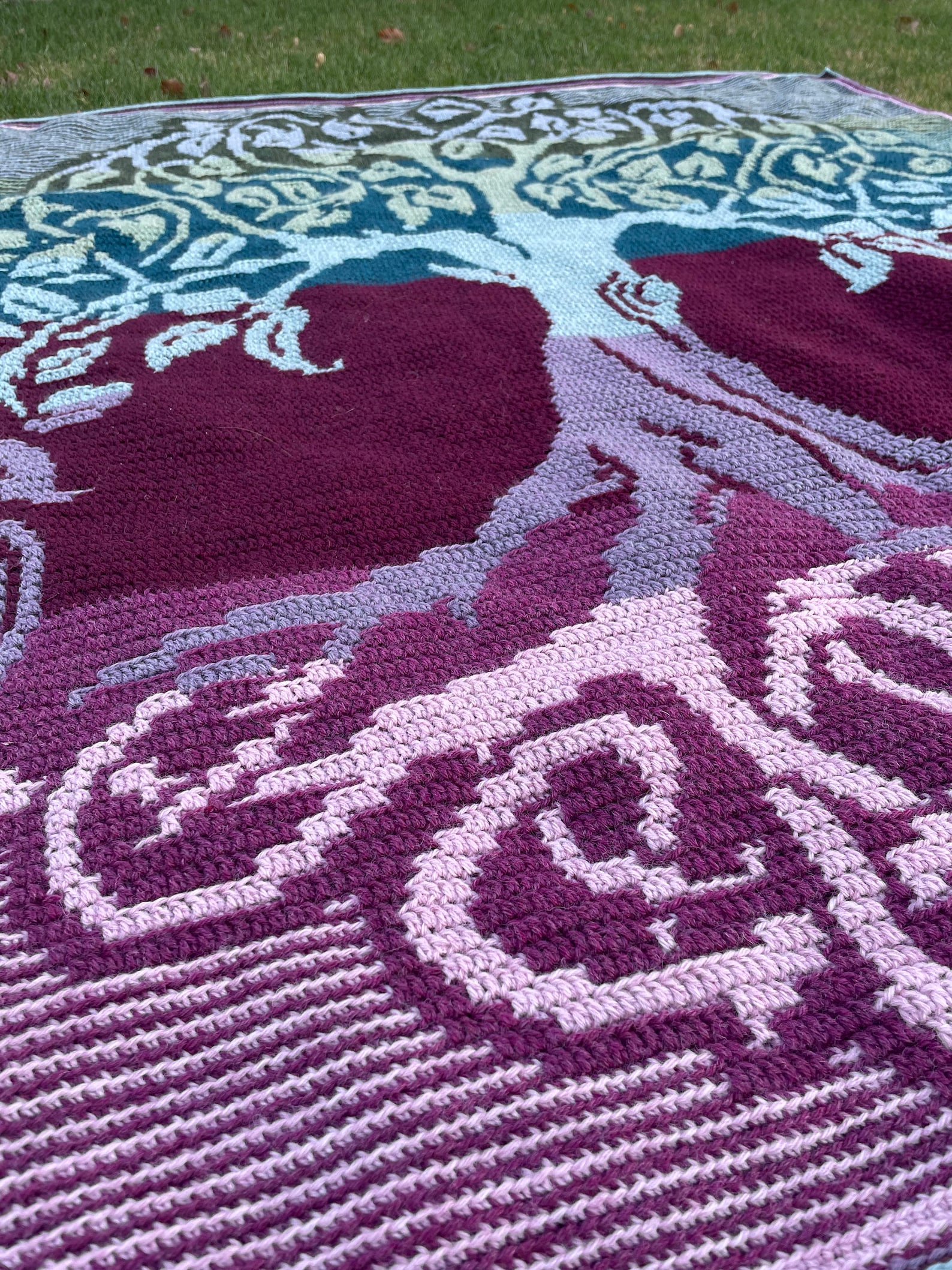 Tree of Life Overlay Mosaic Crochet Pattern - Etsy