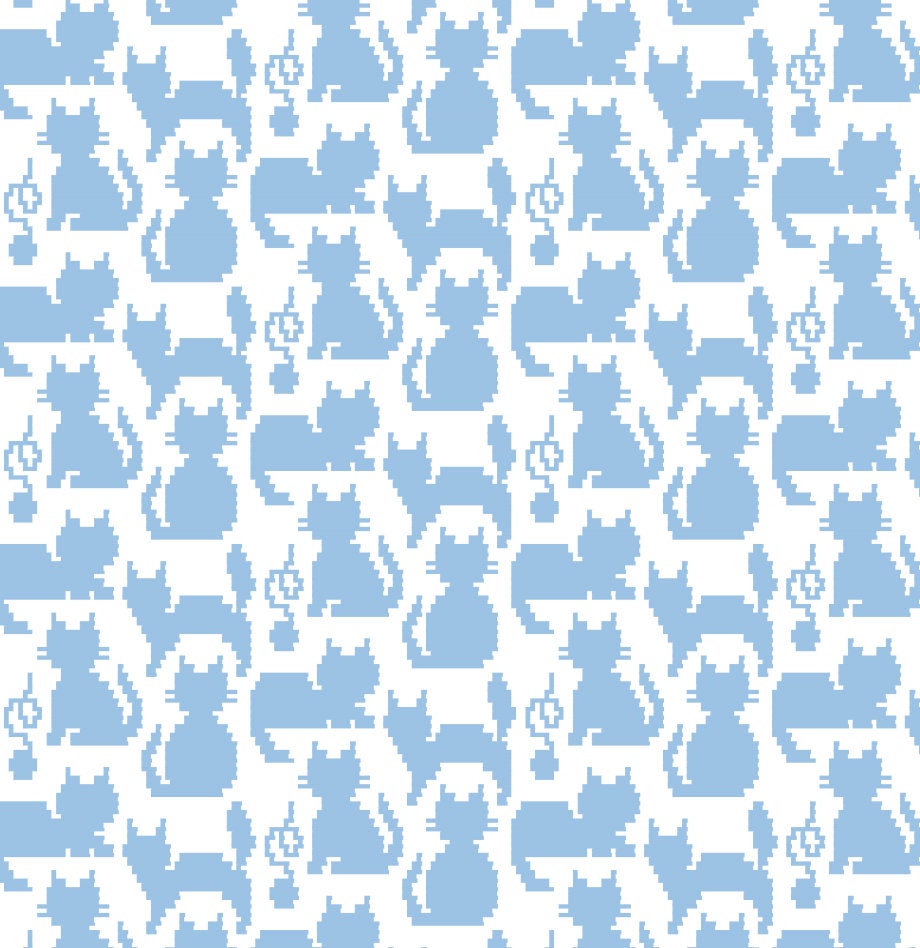 Cozy Cats - Overlay Mosaic - Pattern Only! - Etsy