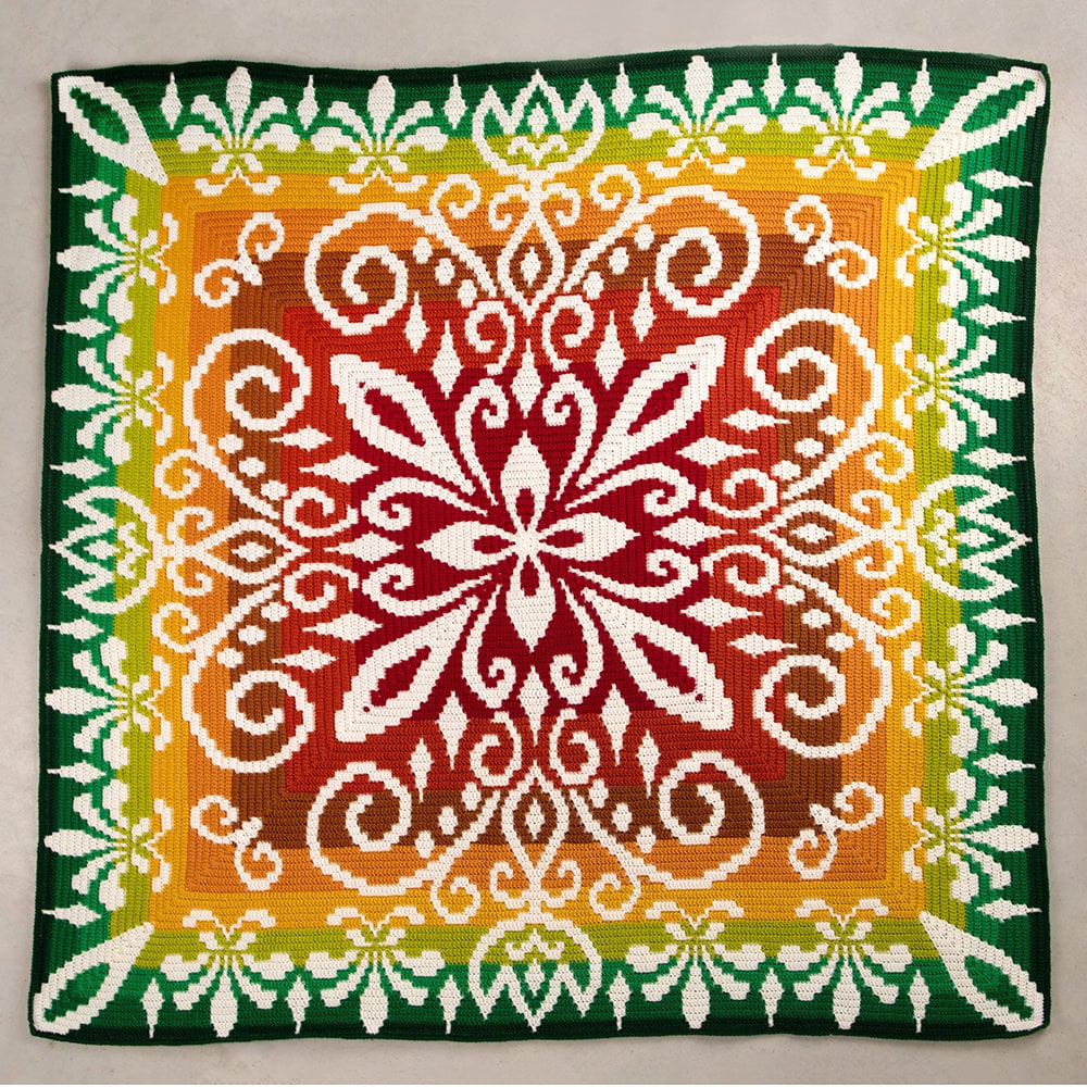 Fleur Overlay Mosaic Crochet Pattern Only - Etsy UK