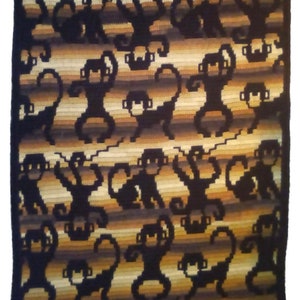 Monkey Business - Overlay Mosaic Crochet - Pattern Only - Etsy