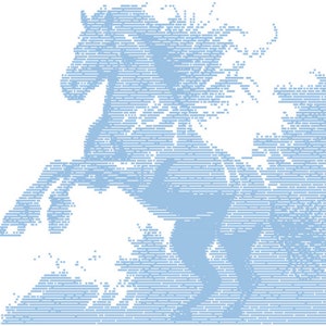 Free Spirit - Overlay Mosaic Crochet Horse - Pattern Only! - Etsy Australia