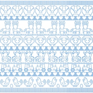 Farmfriends Overlay Mosaic Crochet Pattern - Etsy