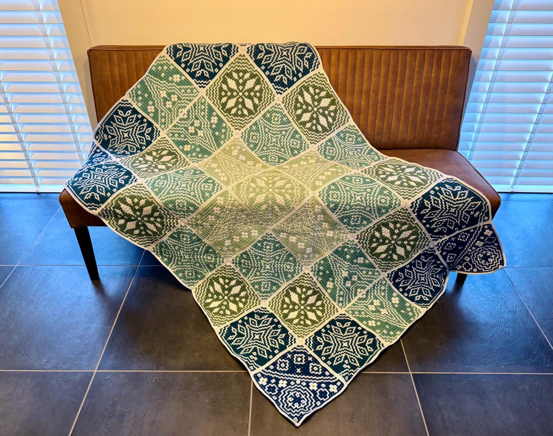 Connexxioncal - Overlay Mosaic Crochet - Center Out - Pattern Only - Etsy