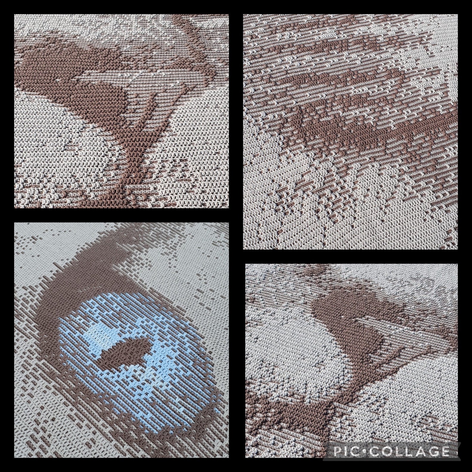 Magnifi-cat Overlay Mosaic Crochet Pattern - Etsy