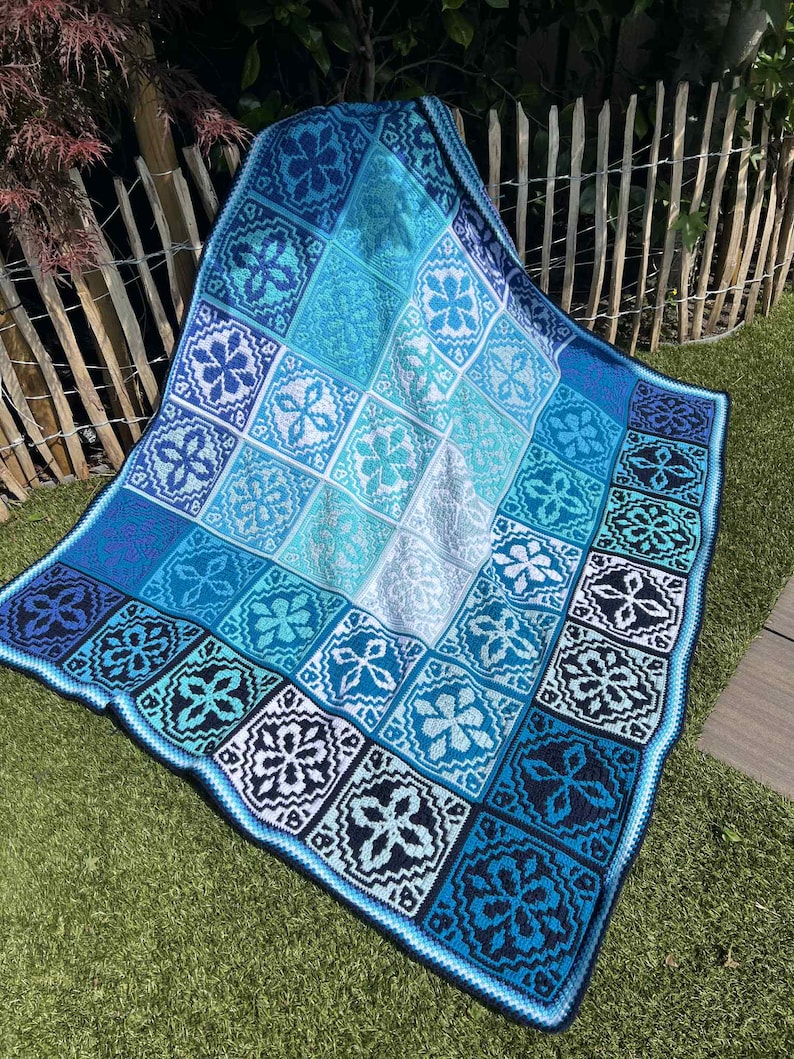 Burst of Joy - Overlay Mosaic Crochet Pattern - Etsy